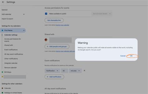 How To Make A Google Calendar Private CalendarBridge Guide
