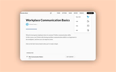 Publish And Share Courses In Rise 360 Articulate Community