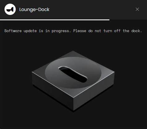Updating Dock Firmware Component Error 5 Request Failed With Status