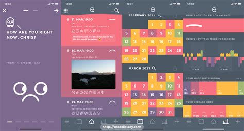 My Mood Tracking App Colorful Customizable Calm Rapps