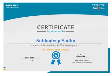 subhodeep sadhu on linkedin project tatasteel tatasteeldigieshala