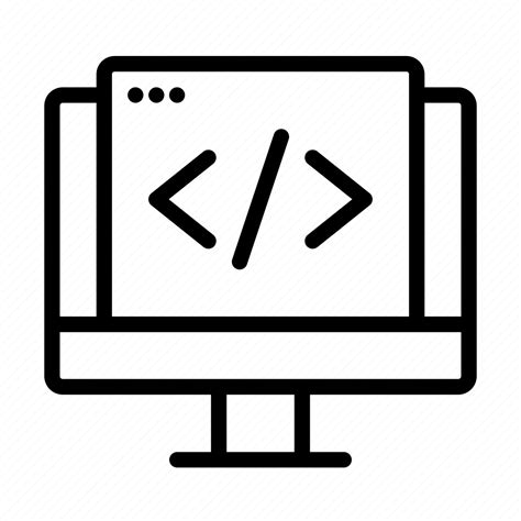 Online Code Editor Icon Download On Iconfinder