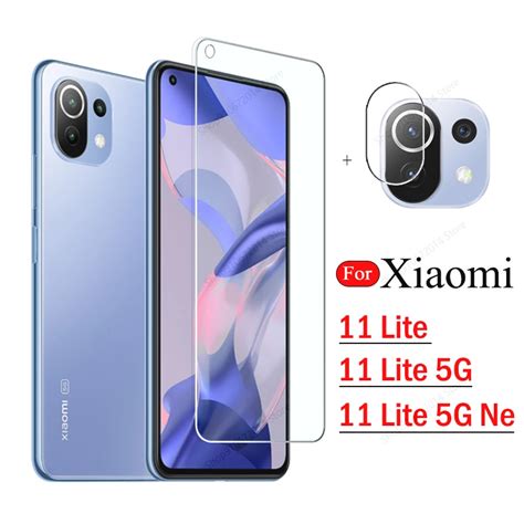 For Xiaomi Mi 11 Lite 5g Ne Tempered Glass For Xioami 11 Lite Camera