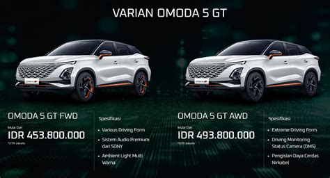 Omoda 5 Gt Dealer Chery Bogor
