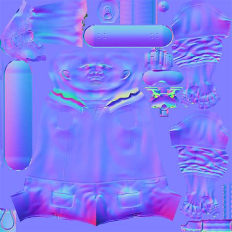 Normal Map Polycount