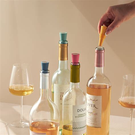 Silicone Wine Bottle Stoppers 2 Pack Rabbit Wine