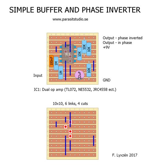 Simple Buffer And Phaser Inverter