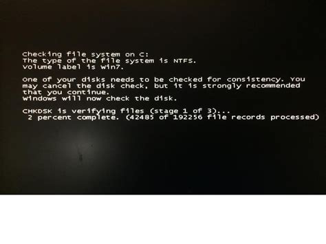 Checking File System On C