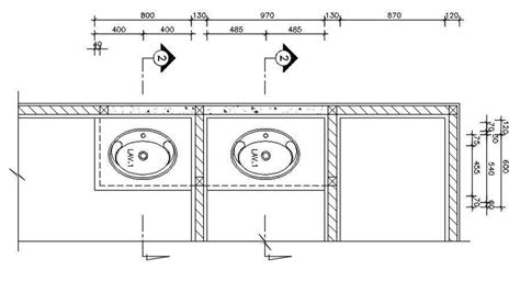 Spacer Cut Section Details Are Given In This Autocad Dwg Drawing Download The Autocad 2d Dwg