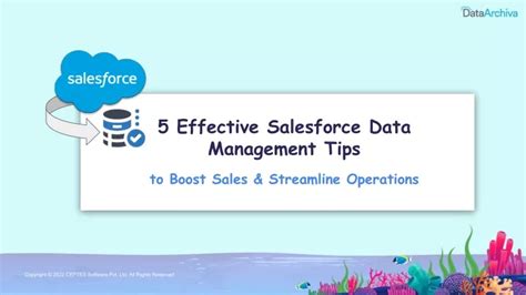 Ppt 5 Effective Salesforce Data Management Tips To Boost Sales And Streamline Operations