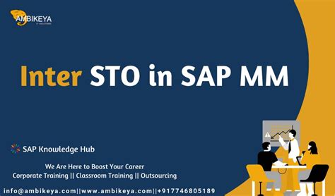 sap knowledge hub ambikeya on linkedin inter sto in sap mm
