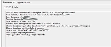 Unable To Process Anymore Crash Of Ffmpegexe Randomly Bugs And Issues Topaz Community