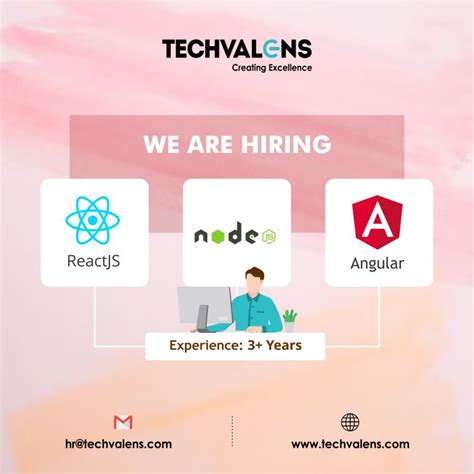 Vacancy Experience Location 5daysworking Workfromoffice