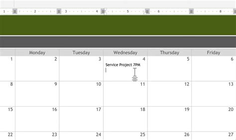 How To Make A Yearly Calendar In Microsoft Word Printable Online