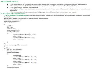 C UNIT III Pptx Which Contains Detail Description Of Operator Overloading Methods PPTX