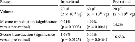 Cone Transduction Efficiency Of Raav22 Max Cbamcherry Using