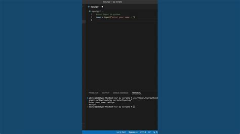 Python Programming Part 2 Userinput Pythonprogramming Youtube
