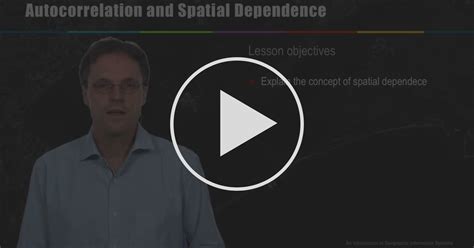 Autocorrelation And Spatial Dependence Discrete Spatial Phenomena Module Coursera
