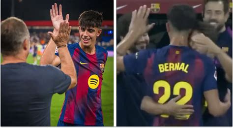 Marc Bernal Shares Heartwarming Moment With Barcelona Staff Upon