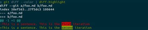 Git And Diff Highlight Michaelheap