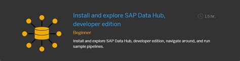 Sap Developers On Linkedin Tutorial Install And Explore Sap Data Hub