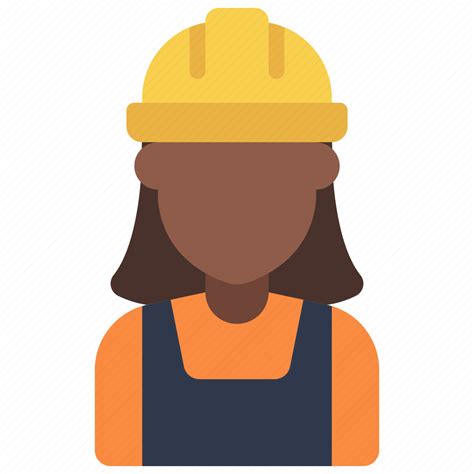 Female Worker Assembly Industry Work Job Icon Download On Iconfinder