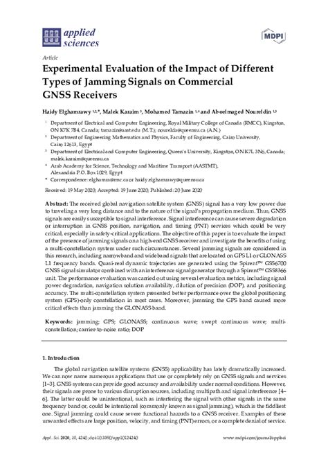 Pdf Experimental Evaluation Of The Impact Of Different Types Of