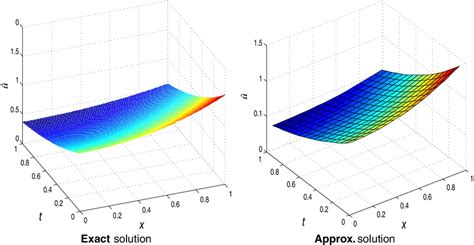 Exact And Approximate Solutions Of Example 4 [color Figure Can Be