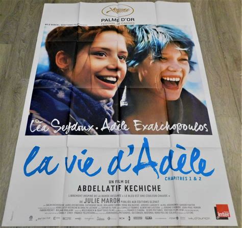 Blue Is The Warmest Color French Poster