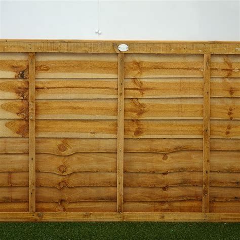 Larch Lap Fence Panel Boswell Brothers
