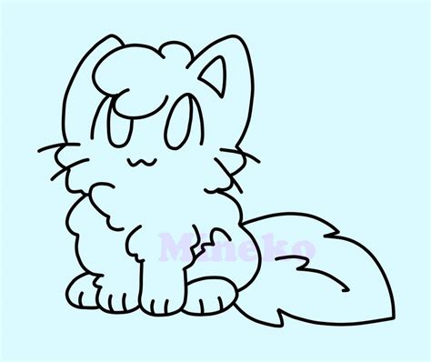 P2u 10 Point Floofy Kitty Base By Minekodesigns On Deviantart