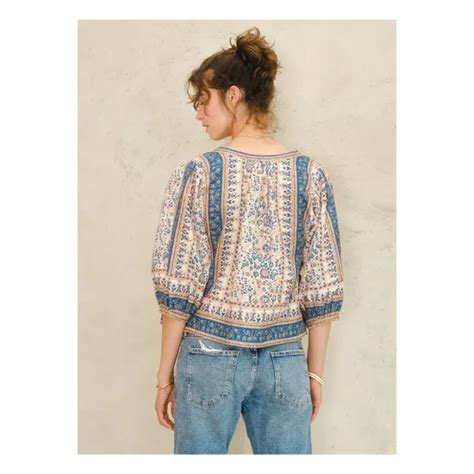 Mabe Cass Printed Jacket Beige Smallable