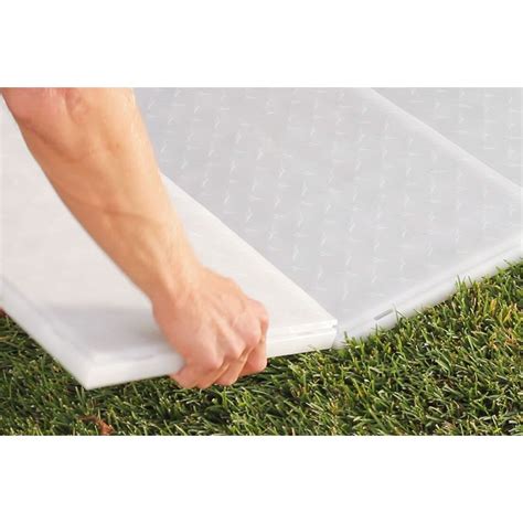 Subfloor White Base Outdoor1x2 Snap Lock Subfloor White Base