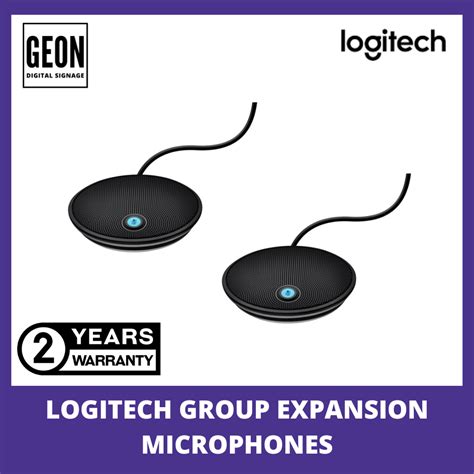 Logitech Group Expansion Microphone 1pair 2units Geon Asia