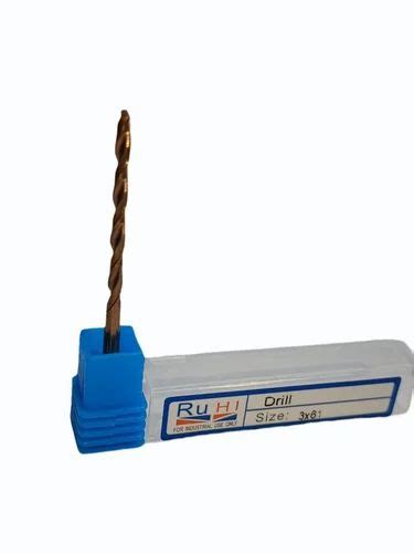 3mm Solid Carbide Drill At ₹ 500piece Solid Carbide Drill Bits In