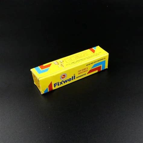 Fixwell Leather Rexine Rubber Adhesive 30ml Sr Adhesive Synthetic Rubber Glue सिंथेटिक रबर