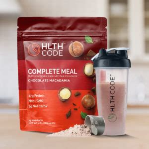 Hlth Code Complete Meal Youll Come For The Health And Youll Stay For