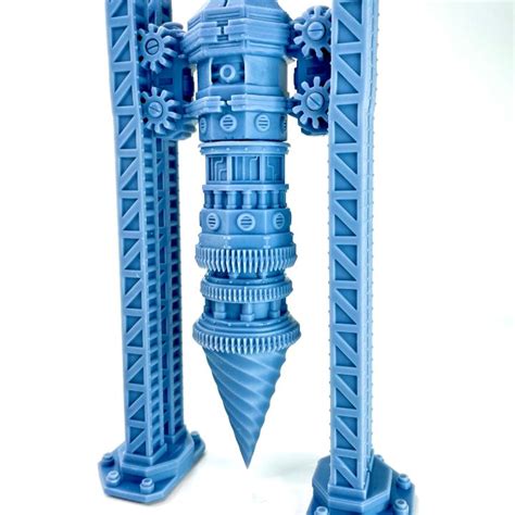 3d Printable Fractorum Decimator Drill By Custom Miniature Maker