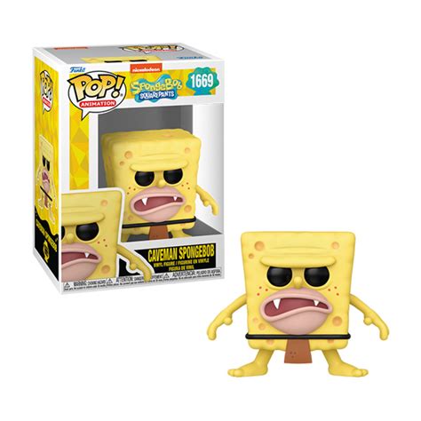 Animation Spongebob Squarepants 1669 Caveman Spongebob