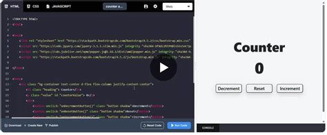 How To Create A Counter App With Html Css And Javascript Rajalaxmi Behera Posted On The Topic