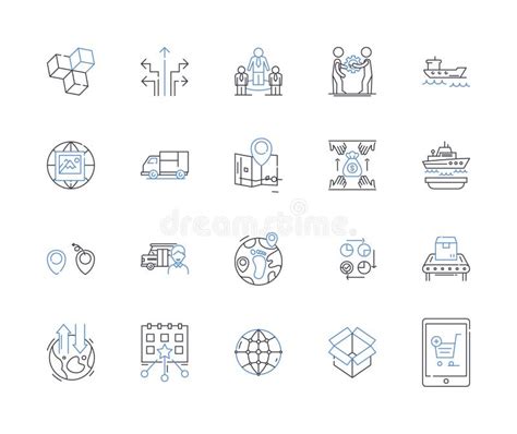 Quality Control Line Icons Collection Inspection Compliance Verification Standards Testing