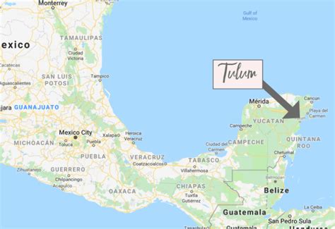 Tulum Map Tulum Mexico Map The 25 Best Tulum Cenotes To Visit Lajh