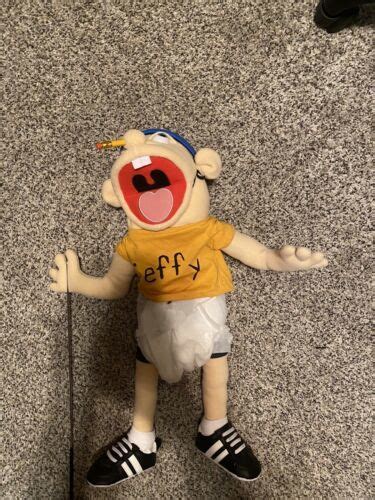 Sml Jeffy Puppet Signed By Voice Of Jeffy Lance Thirtyacre 4571548906