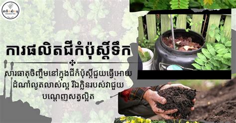 កាផលិតជីកំប៉ុស្តិ៍ទឹក នាទីកសិកម្ម Kaksekam Time