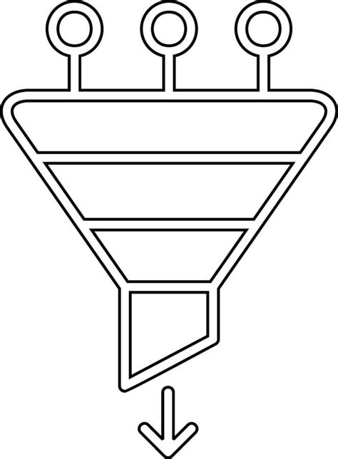 Funnel Vector Icon 39455853 Vector Art At Vecteezy