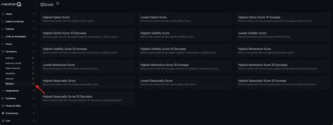 Q Score Screeners Guide Menthorq