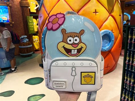 New ‘spongebob Squarepants Sandy Cheeks Loungefly Mini Backpack At Universal Orlando Resort