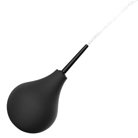 Nps Large Silicone Rectal Syringe Anal Douche Enema Cleaner Colon