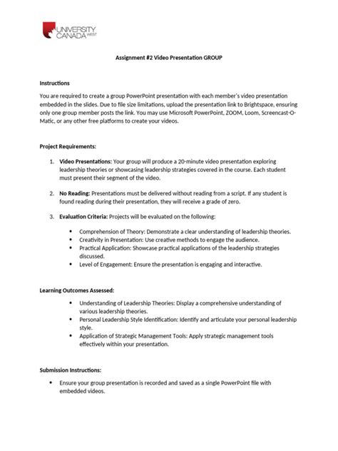 Group Assignment 2 Video Presentation 2 Pdf Microsoft Power Point