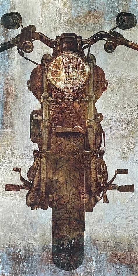 Motorbike Poster Garage Wall Road Trip Highway Easy Rider